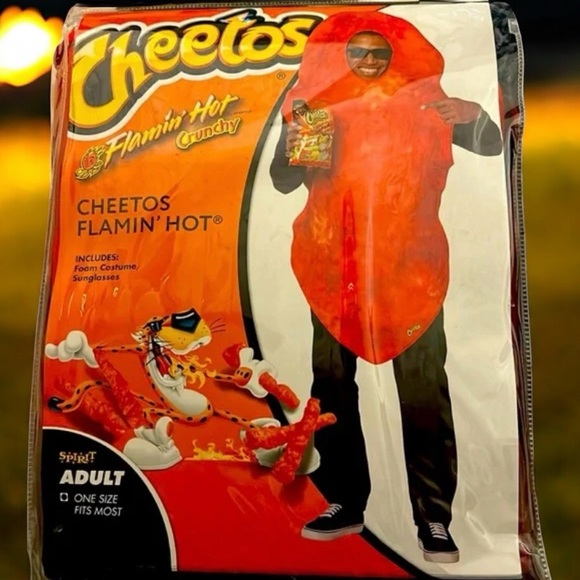 cheetos | Other | Cheetos Flamin Hot Crunchy Costume Cheetos Flamin Hot ...